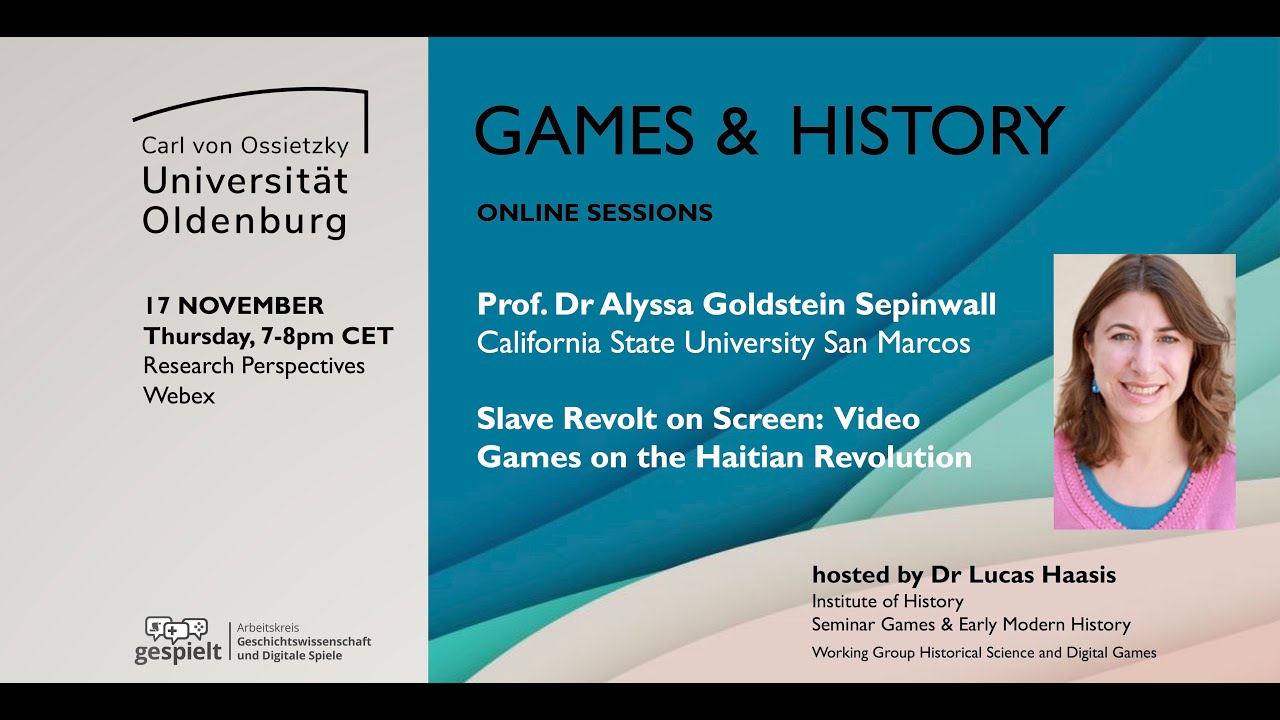 Games & History: Online Session with Alyssa Goldstein Sepinwall - YouTube