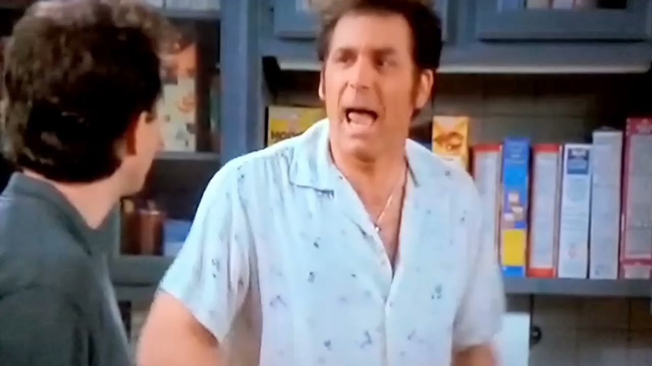 Seinfeld Kramer I Guess I Got Confused - YouTube