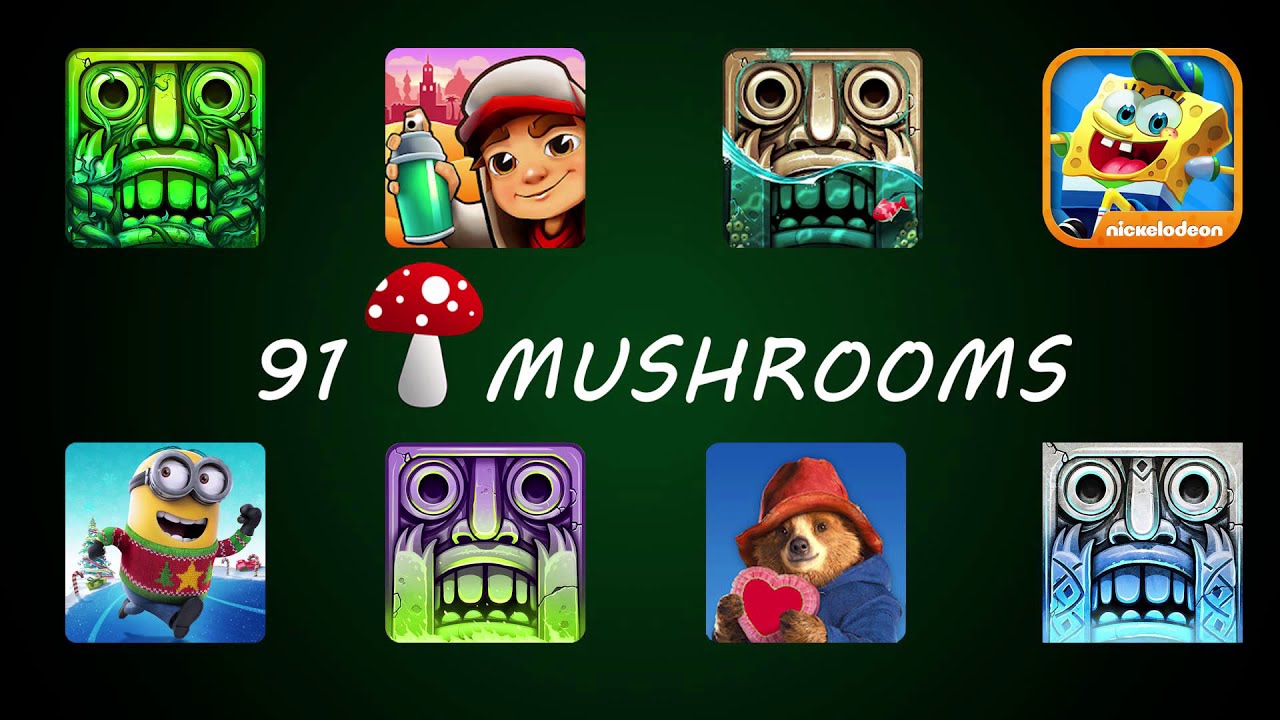 Temple Run 2 Lost Jungle Vs Subway Surfers Vs Pirate Cove Vs SpongeBob ...