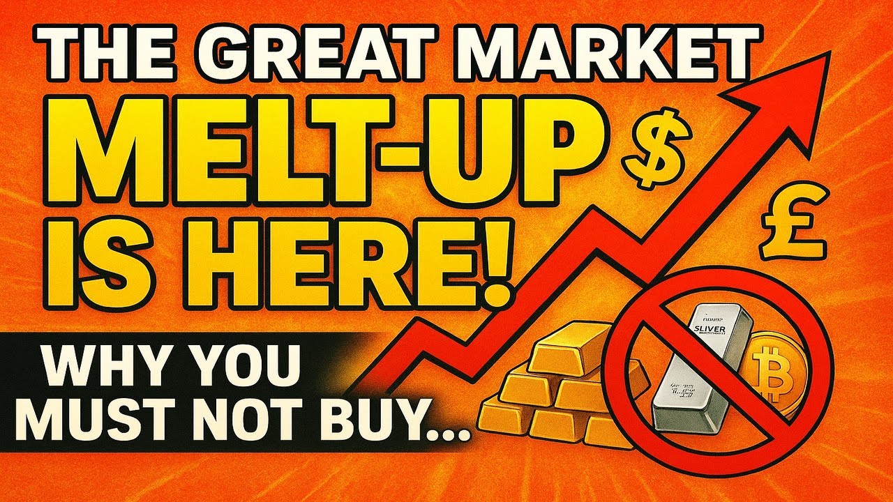 The Great Market MELT-UP Is HERE! Why You MUST NOT Buy Gold, Silver, or ...