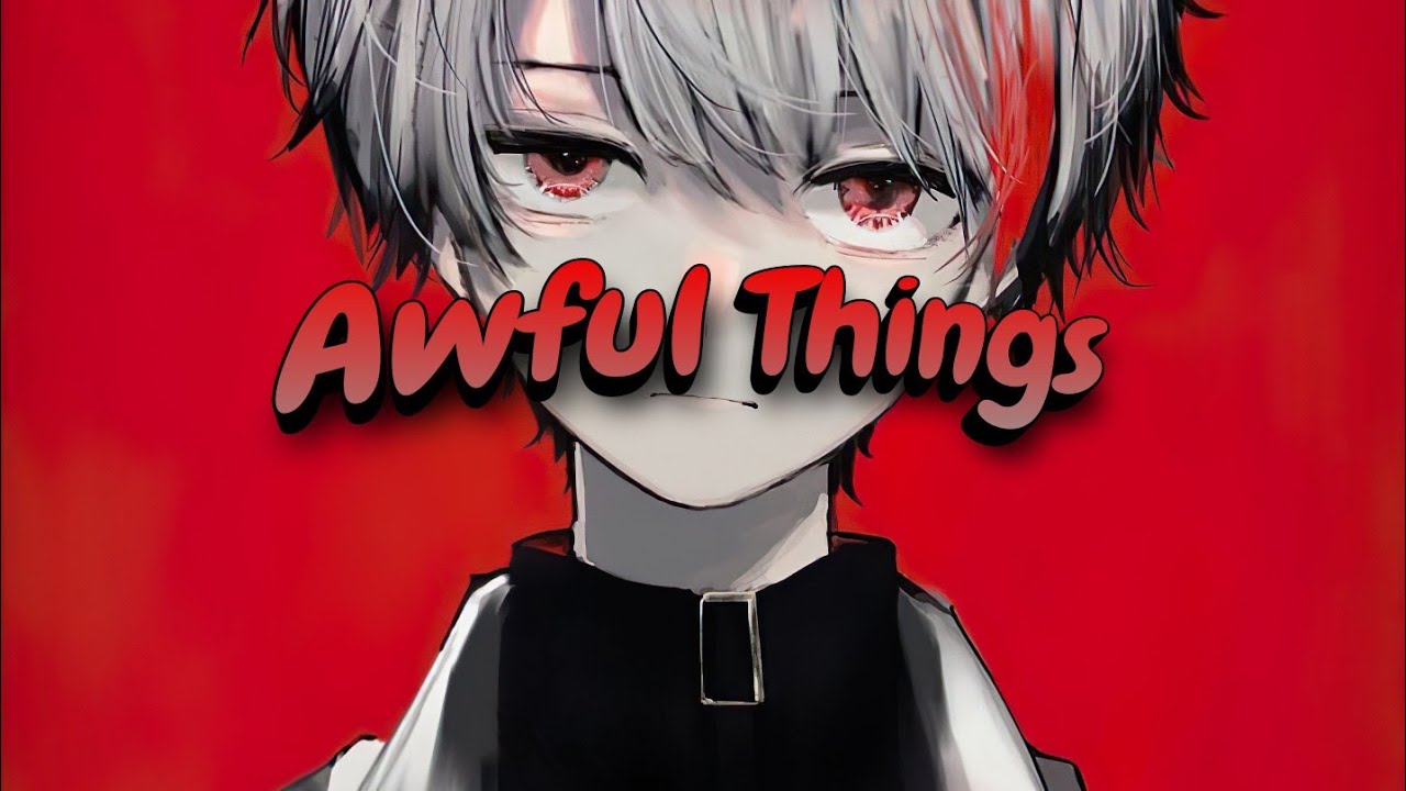 Lil Peep - Awful Things (Lyrics) - YouTube