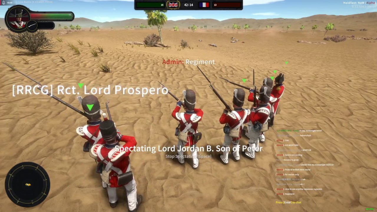 Holdfast: Nations at War - 1st RAFG Public Line Battle 28/04/18 Part II ...