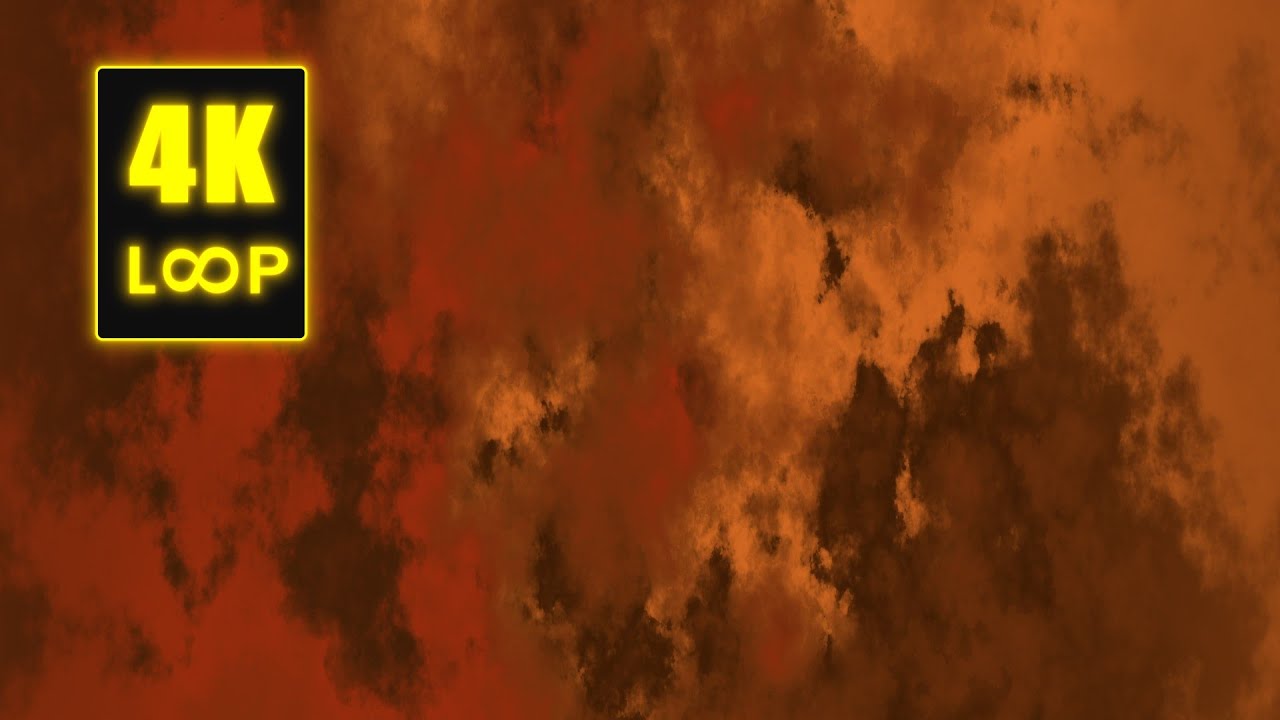 [4K] Free VJ Loop Screensaver. Brown Rusty Haze Clouds Animation - YouTube