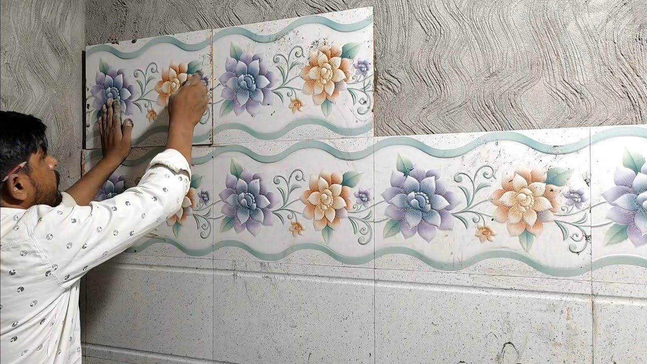 Flower Tiles Design