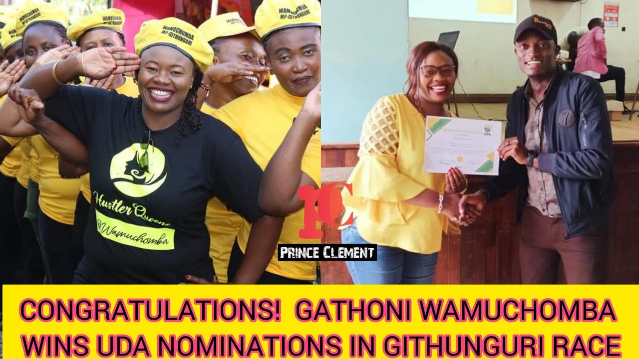 CONGRATULATIONS! HON GATHONI WAMUCHOMBA ROBERTS WINS THE UDA ...