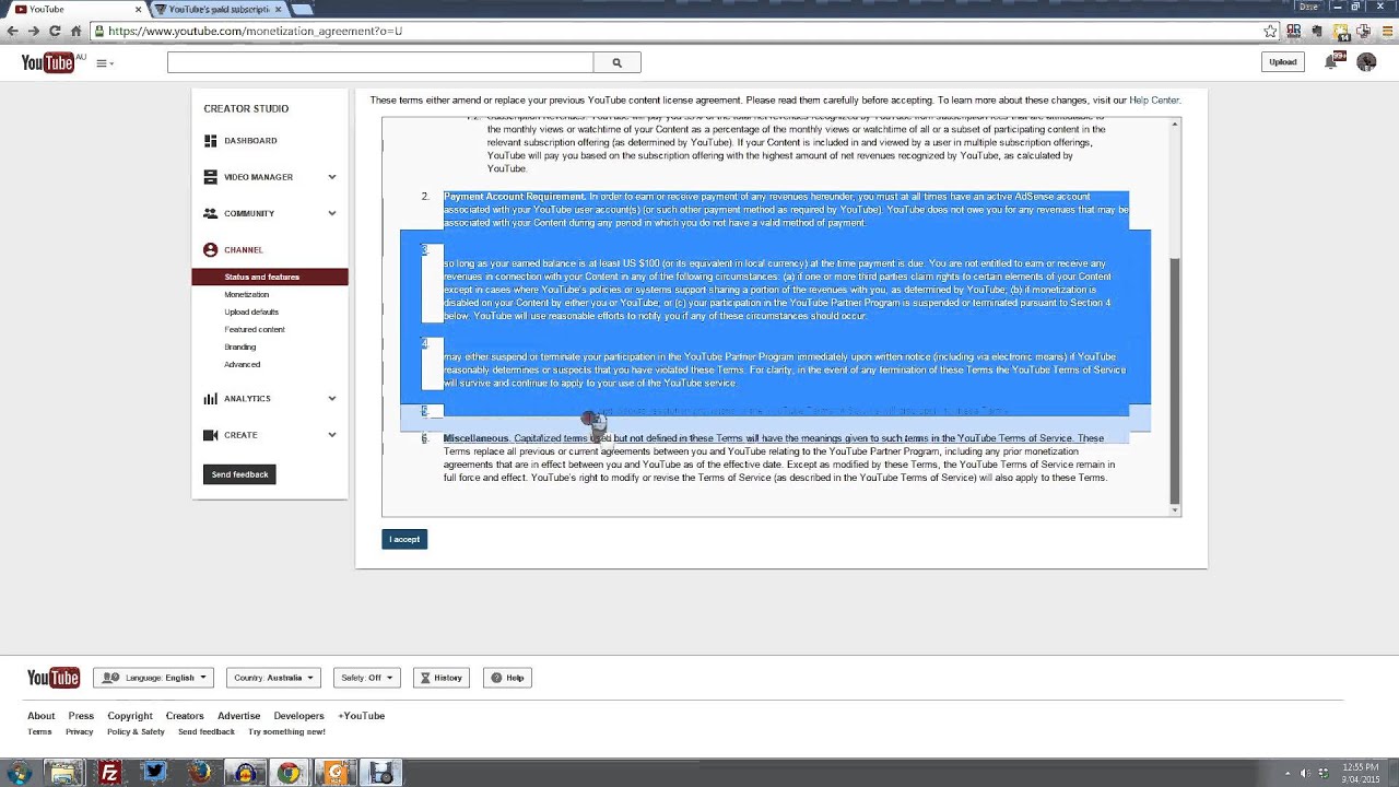 New Youtube Paid Subscription Service - Compulsory? - YouTube