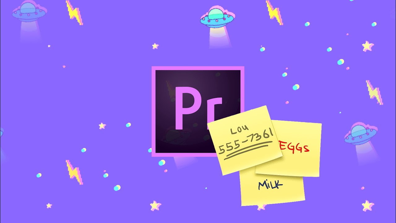How to add notes easy and fast in Premiere Pro on a Mac - YouTube