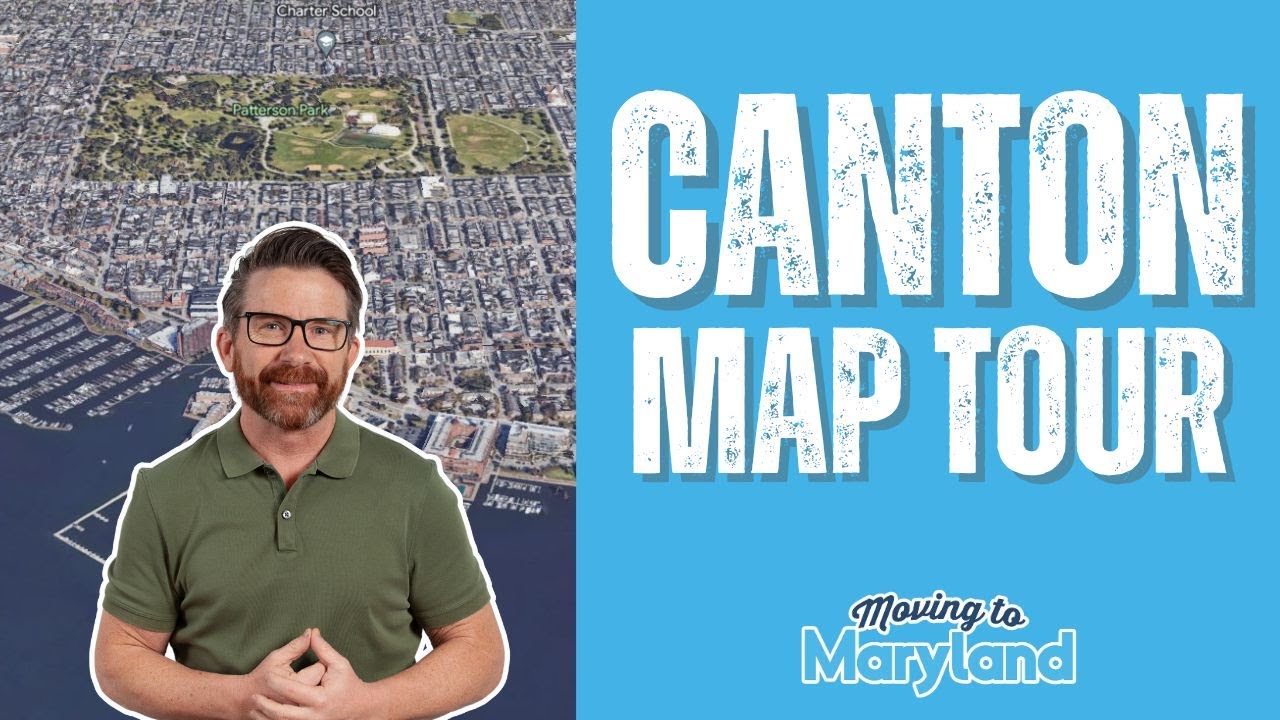Living in CANTON, Baltimore City | Canton Map Tour - YouTube