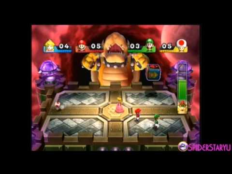 Mario Party 9 - Bowser's Block Battle - YouTube