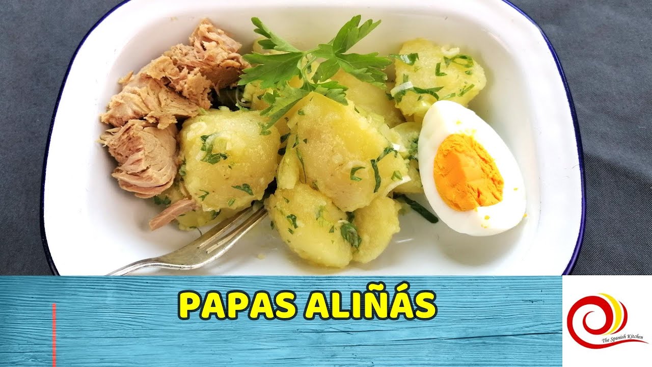 How to make PAPAS ALIÑÁS - YouTube