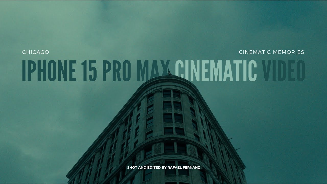 iPhone 15 Pro Max - Cinematic Video | 4K Apple LOG #iphone15promax # ...
