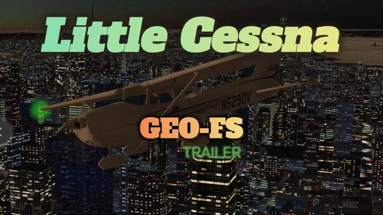 Little Cessna GEO-FS Trailer! - YouTube