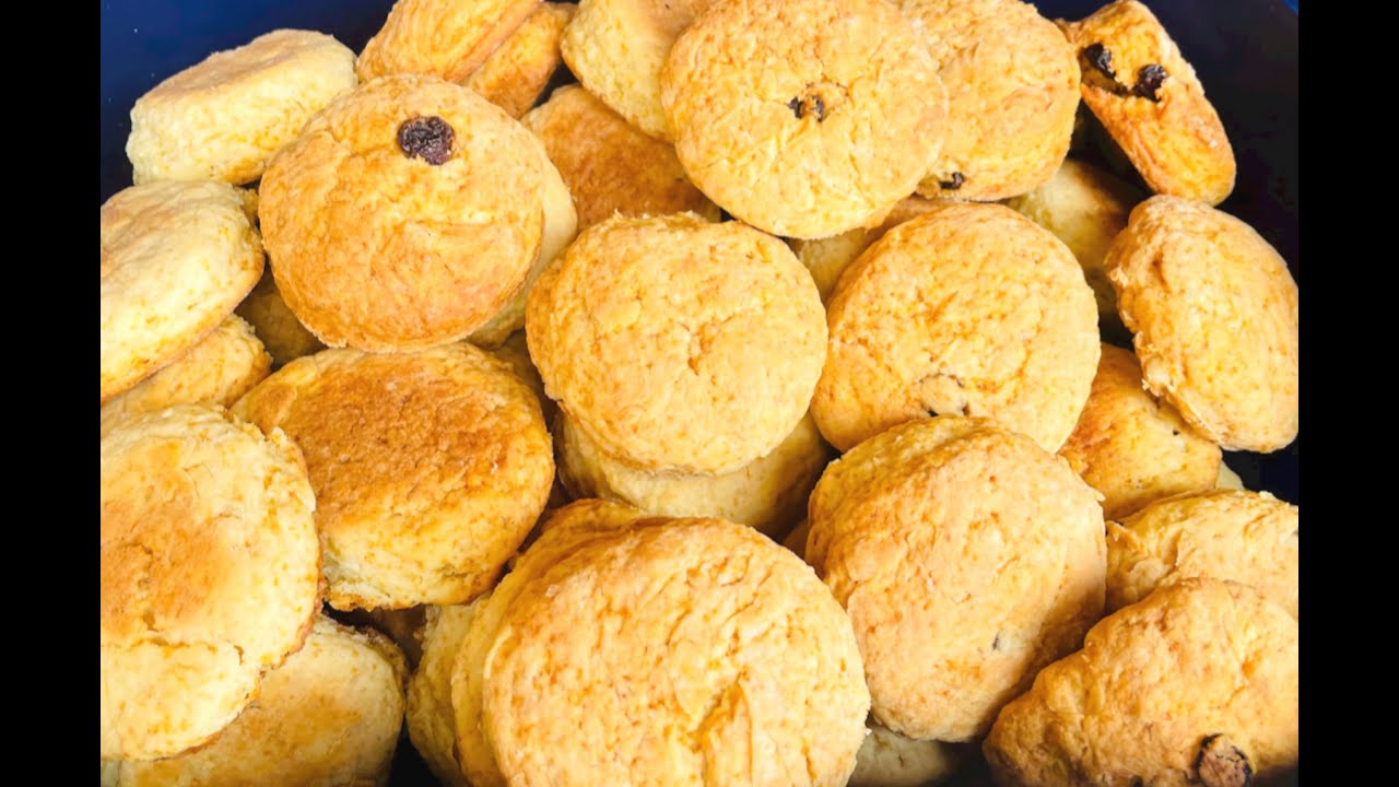 Best Scones Recipe |How To Bake Soft And Tasty Scones | Raisins And ...