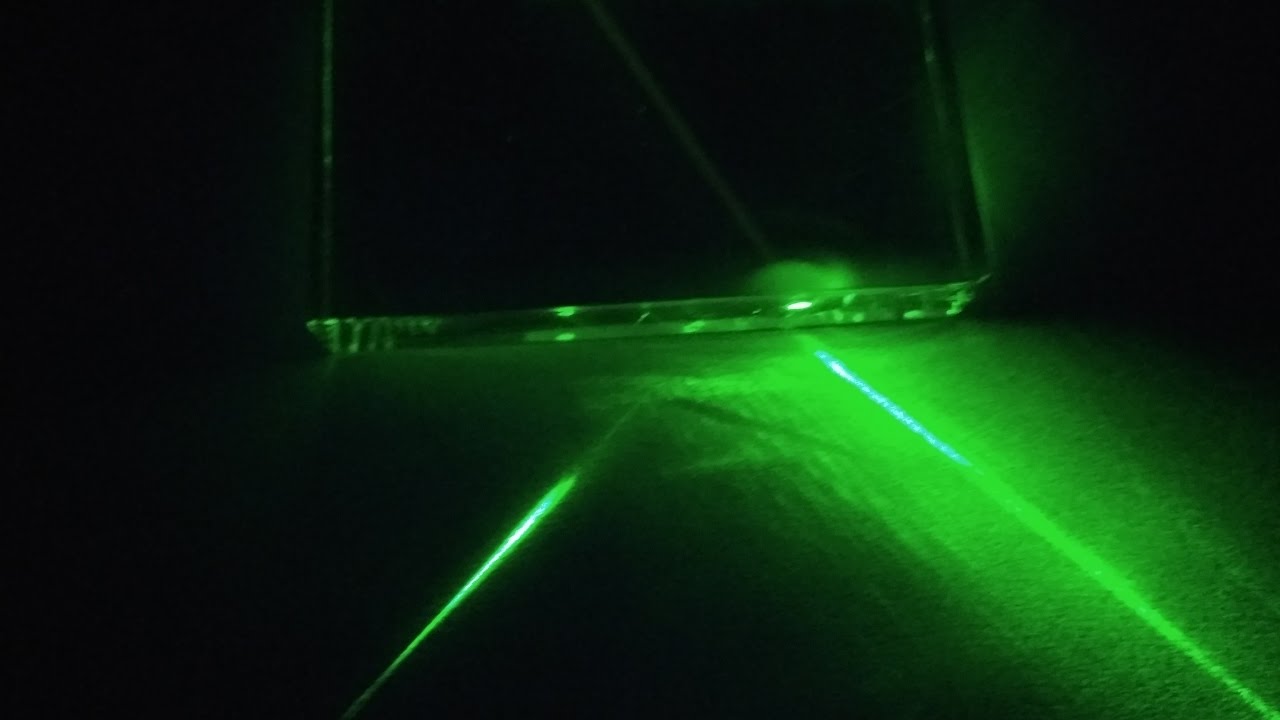 Refraction and lateral deviation from Glass slab - YouTube