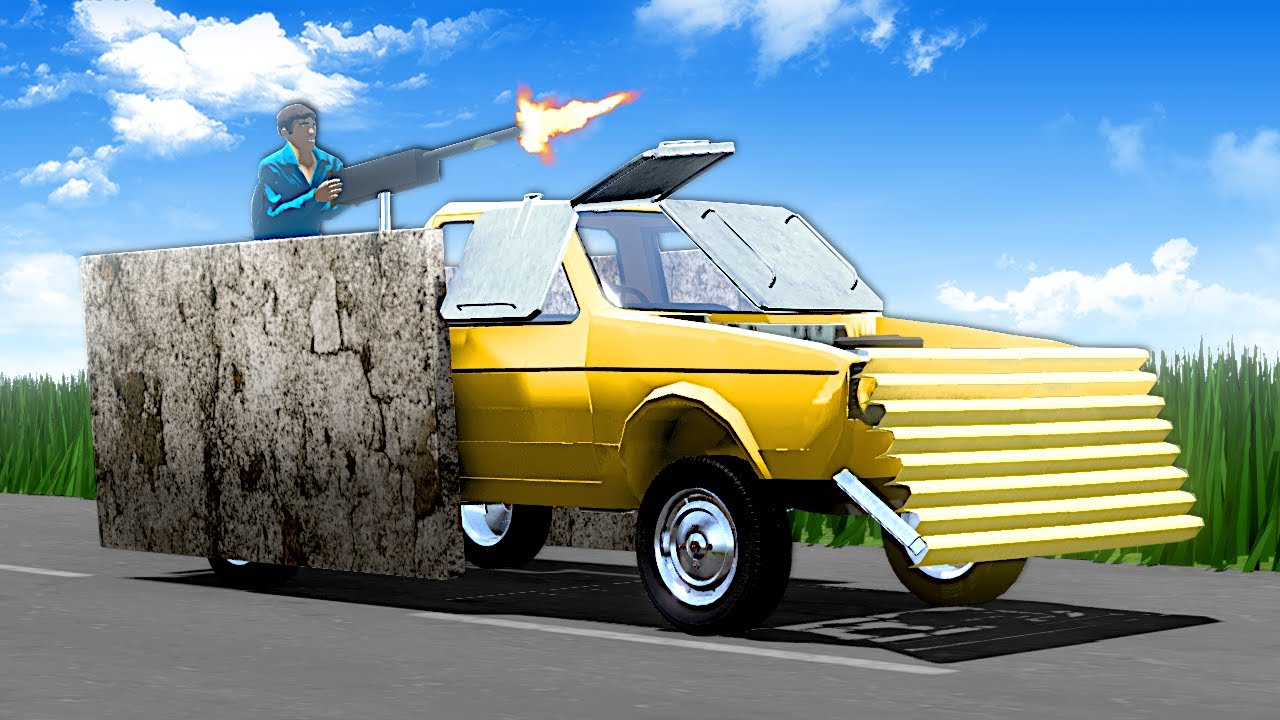 I Built an ARMORED TRUCK for Zombie Survival! - The Long Drive - YouTube