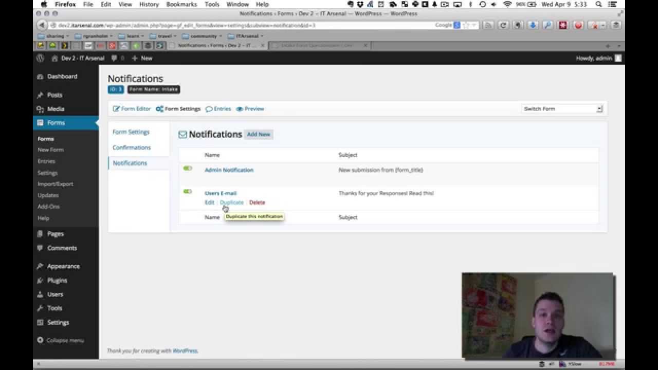 How to Use Gravity Forms & Wordpress for Unique Forms - YouTube