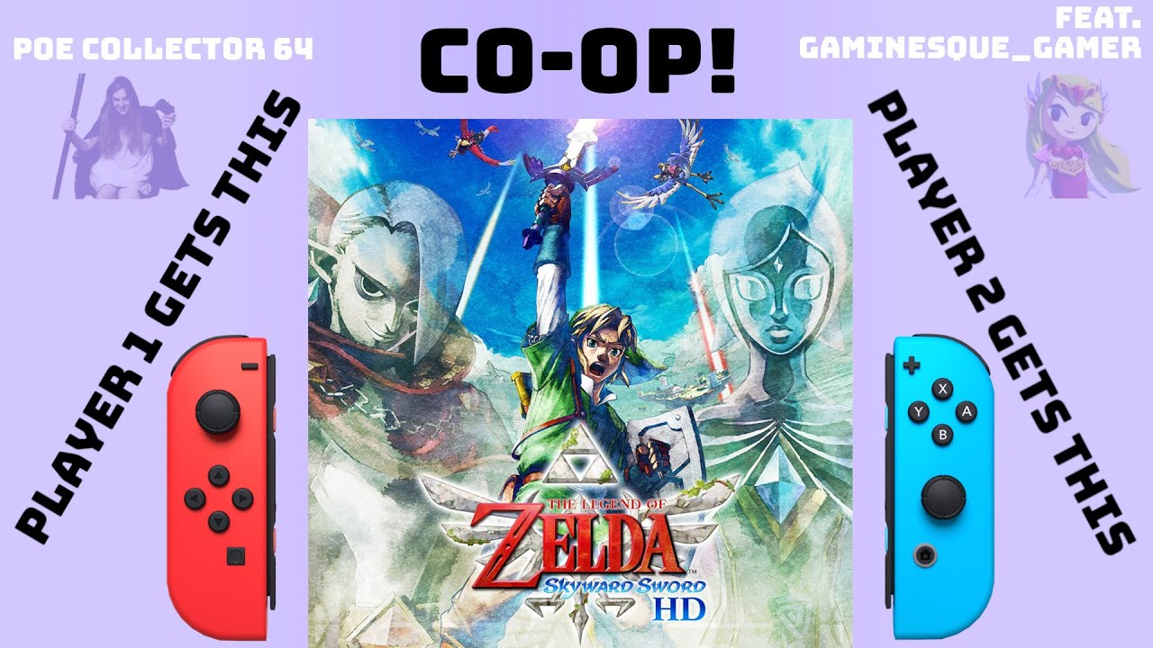 2 players, 1 controller! | Skyward Sword (highlights reel) - YouTube