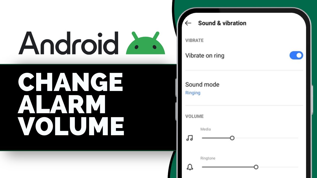 How to Change Alarm Volume on Android (Full Guide) - YouTube