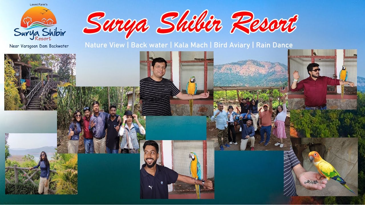 Surya Shibir Resort Panshet #funtime #nature #team #trip #resort #vlog ...