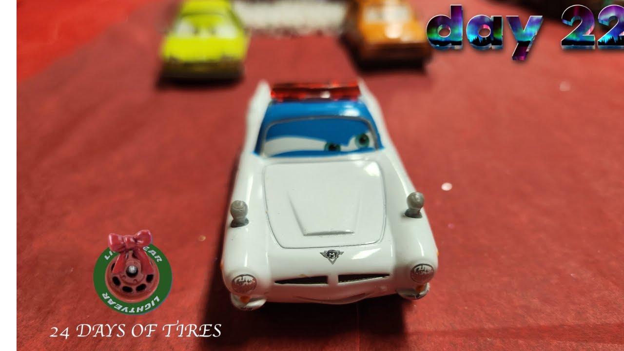 Disney cars: 24 days of tires 2024 day 22: security guard Finn ...