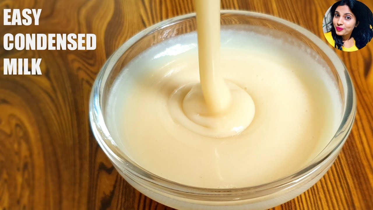 Condensed Milk recipe | How to prepare sweetened condensed milk easily ...