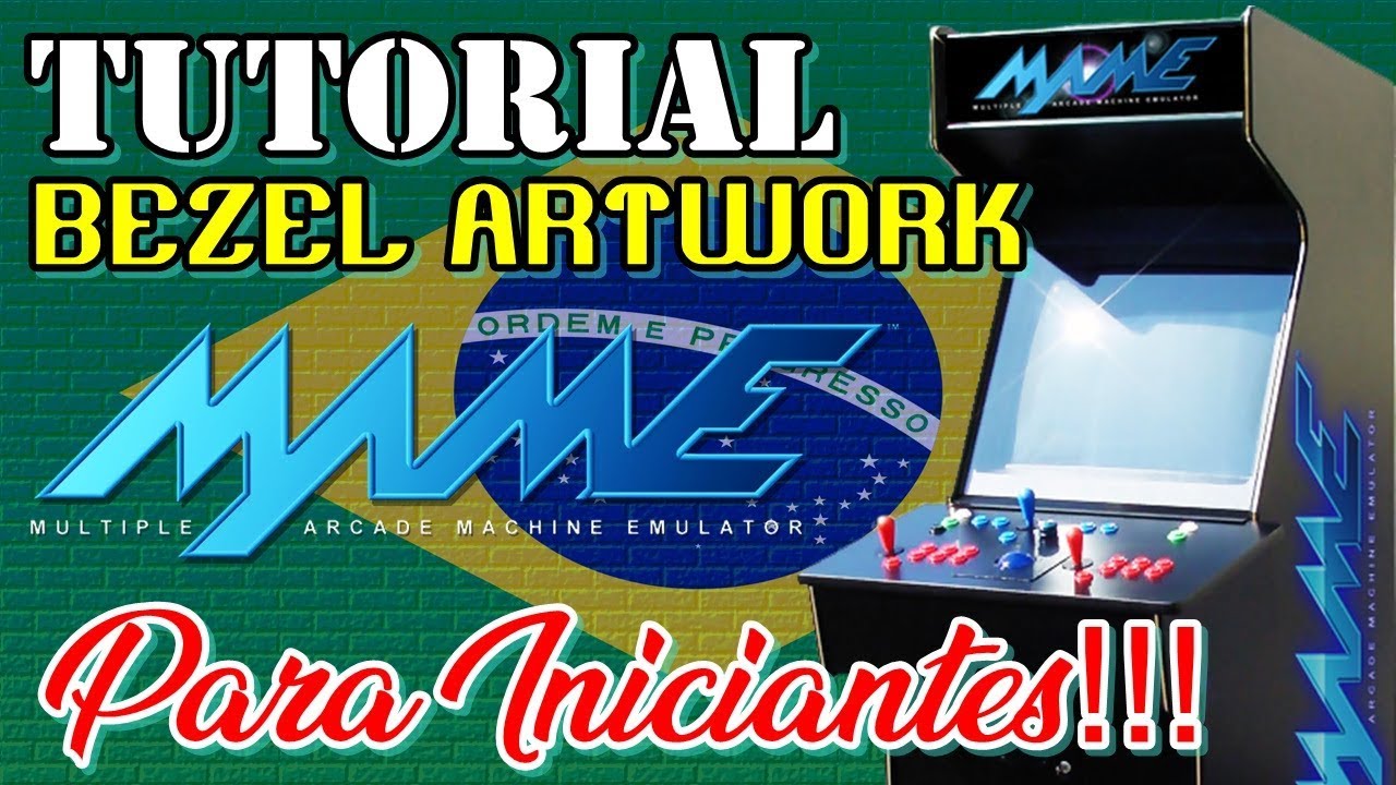 01 - Tutorial MAME - Crie seu próprio Bezel Artwork - Para Iniciantes ...