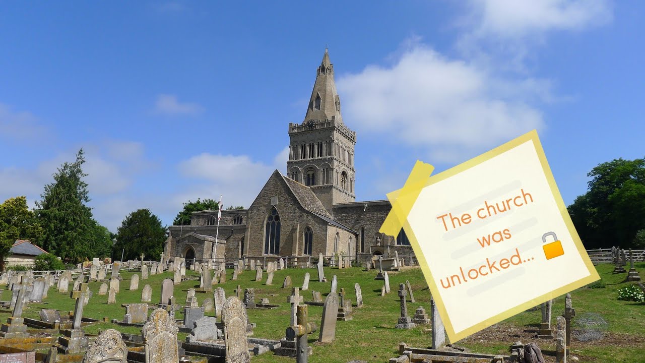 The church was unlocked... 🔓 - Look around a beautiful village church ...