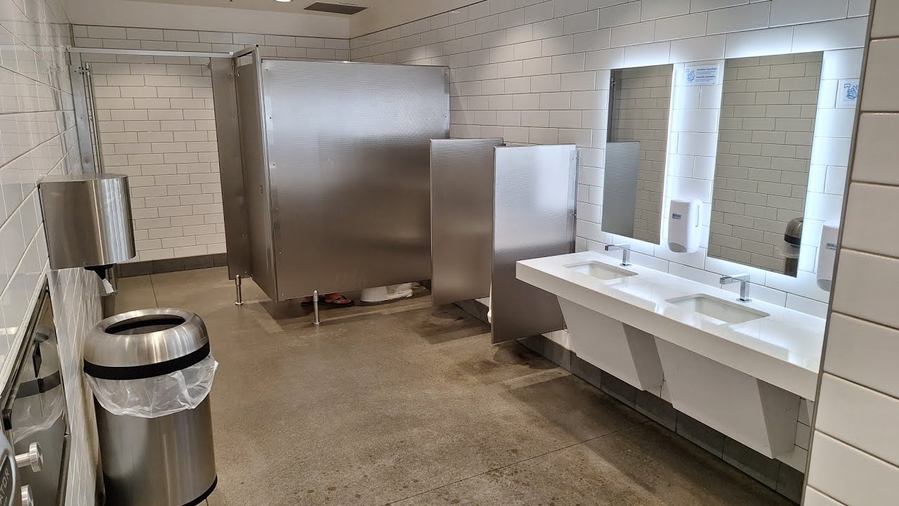 Walmart Men's Restroom - YouTube