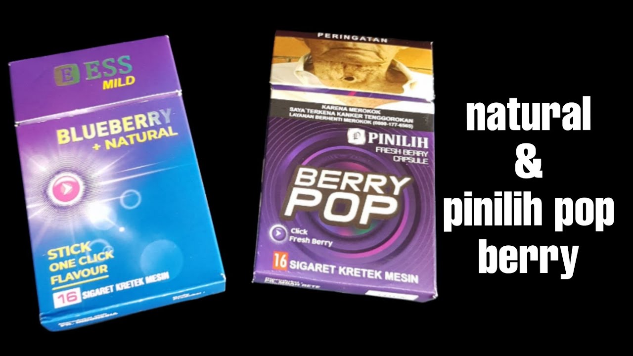 Ess blueberry +natural & pinilih popberry.rasa blueberry,ess natural ...