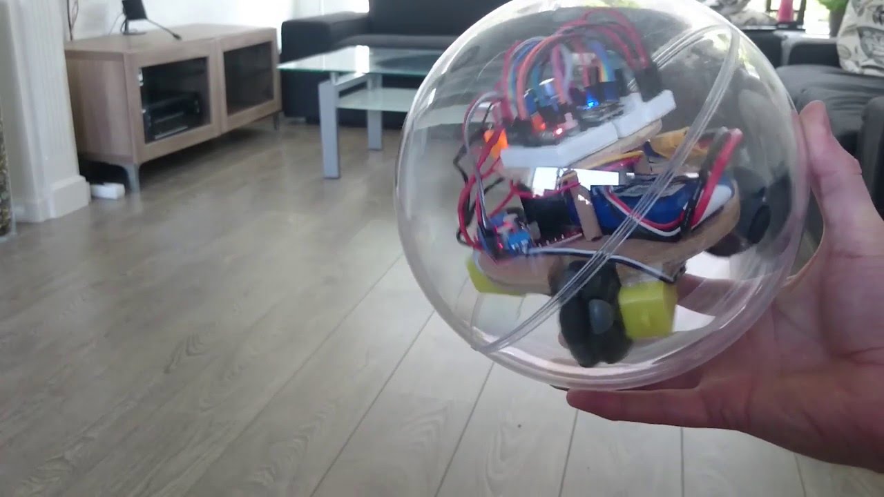 BB-8 RC robot prototype - YouTube