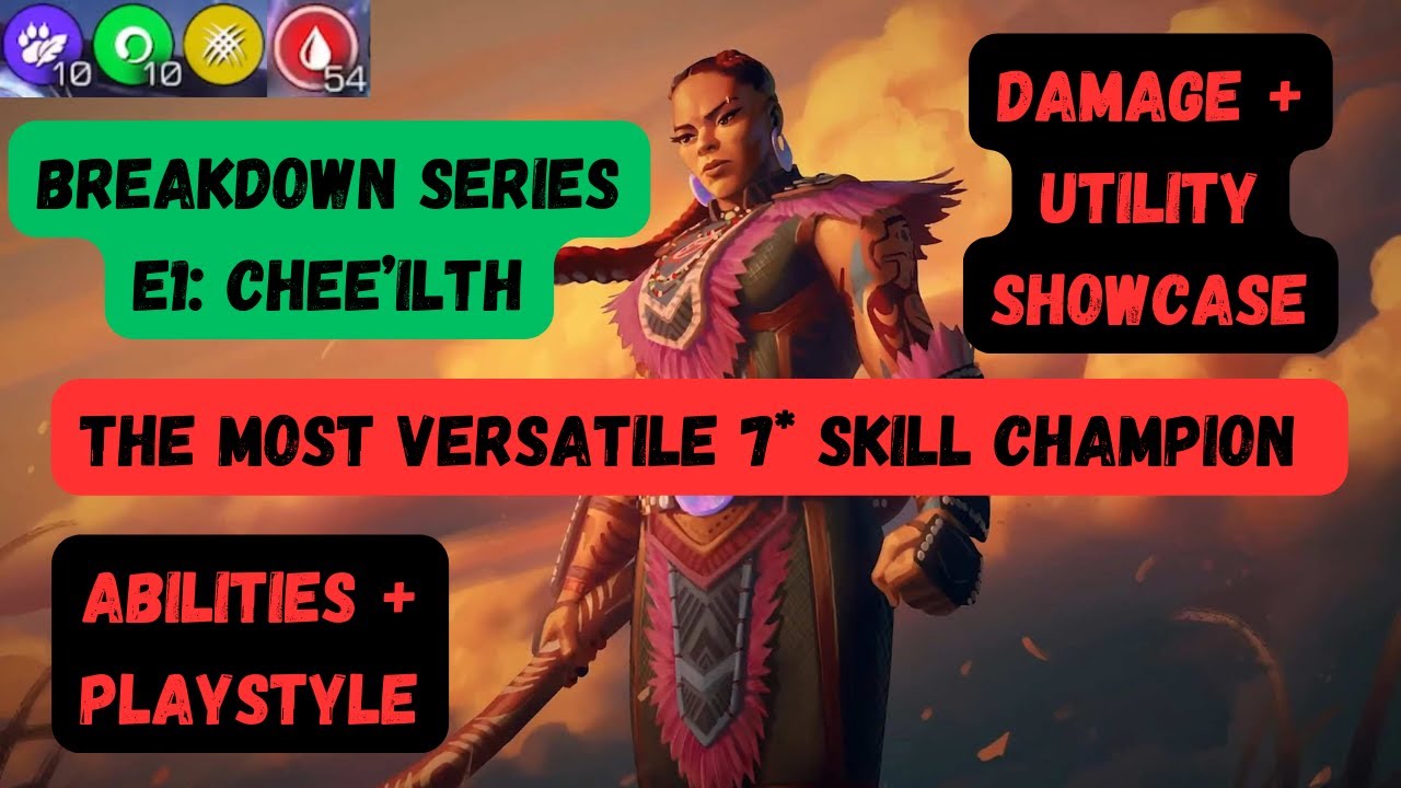 Breakdown Series: Episode 1: Chee'ilth | Marvel Contest Of Champions ...