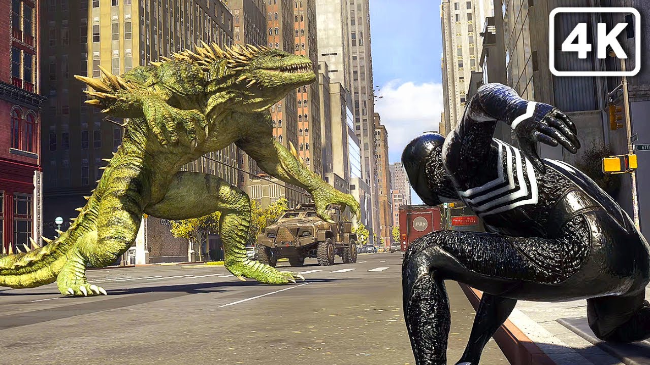 SPIDER-MAN 2 - Lizard Boss Fight (PS5) 2023 - YouTube