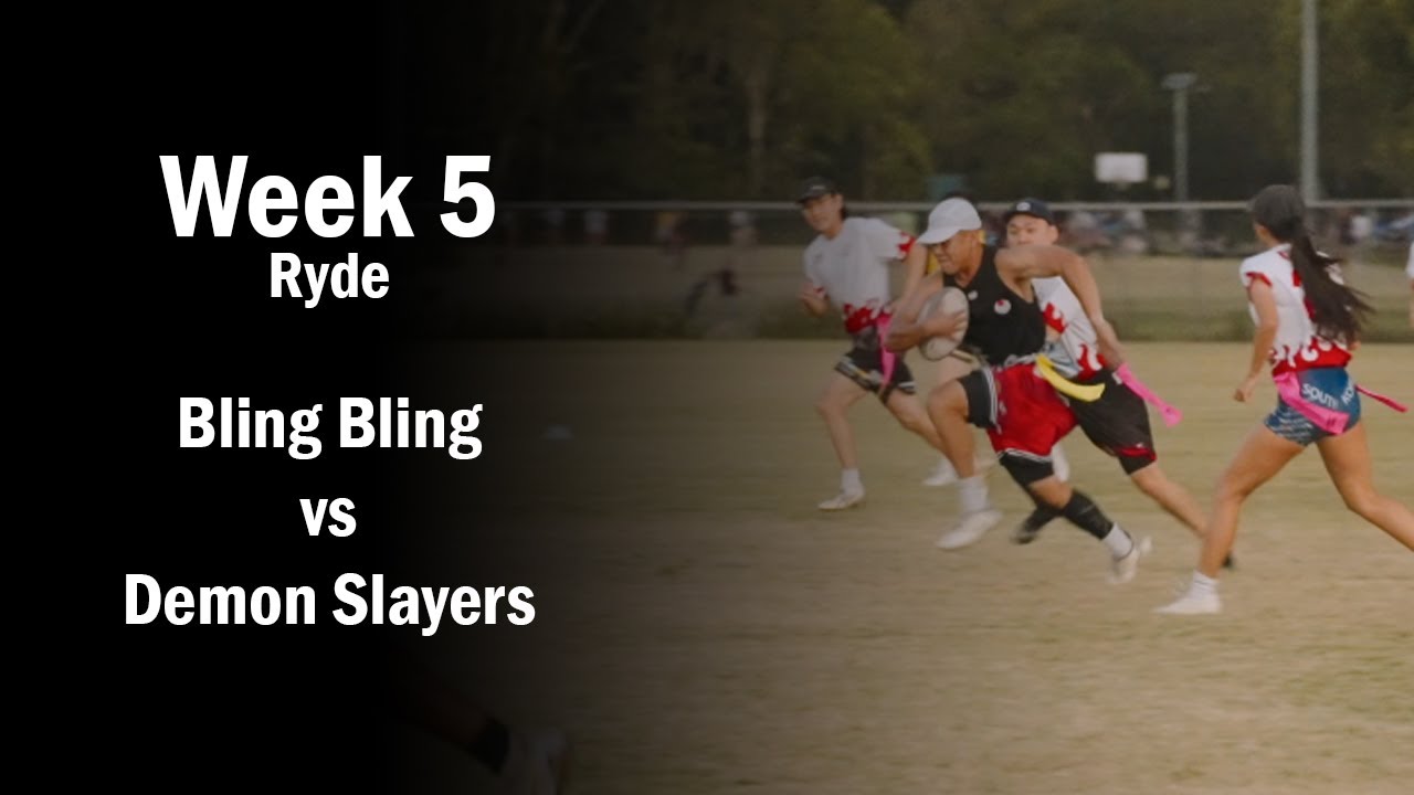 Bling Bling vs Demon Slayers - Ryde Oztag Div 3 - Week 5 - YouTube