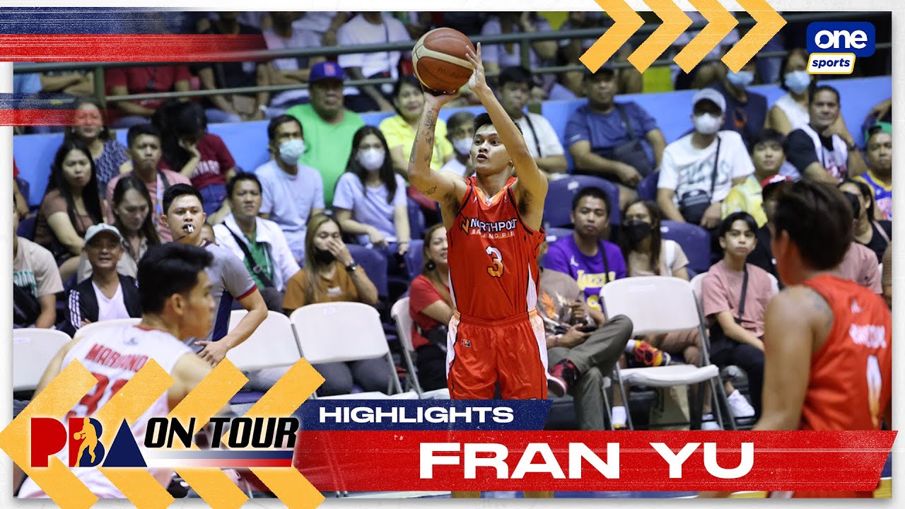 Fran Yu shines in NorthPort's win over Ginebra | 2023 PBA on Tour - YouTube