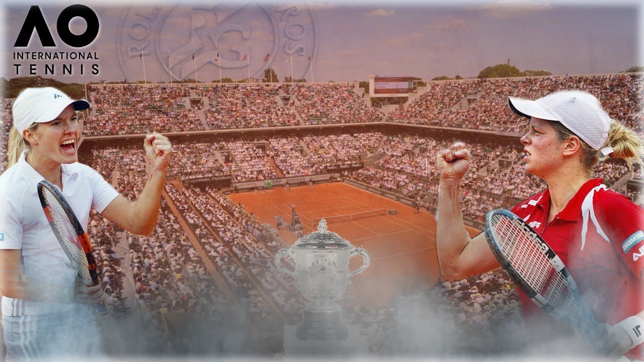 AO International Tennis | Finale Roland-Garros 2003 | Justine Henin vs ...
