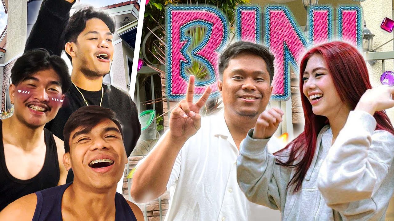 BINI MIKHA GOES TO BG HOUSE - YouTube