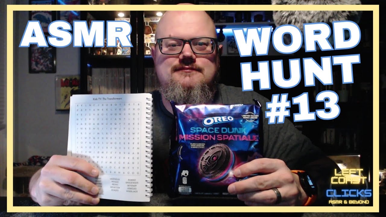 Word Search with Pop Rock Oreos | Whispered ASMR - YouTube