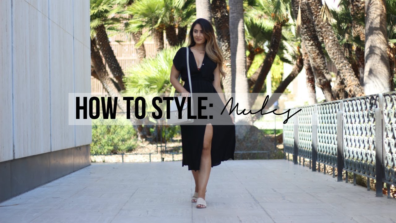 How to style: Mules - YouTube