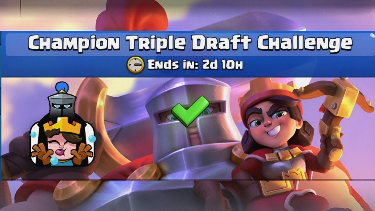 Champion Triple Draft Challenge! (Went 12-0, 1 Continue!) - YouTube