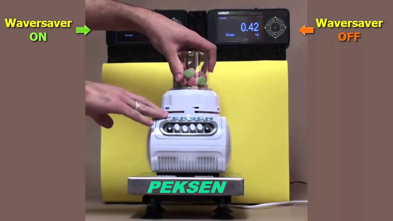 Waversaver Vibration Filter in Weighing System with Load Cells - PEKSEN ...