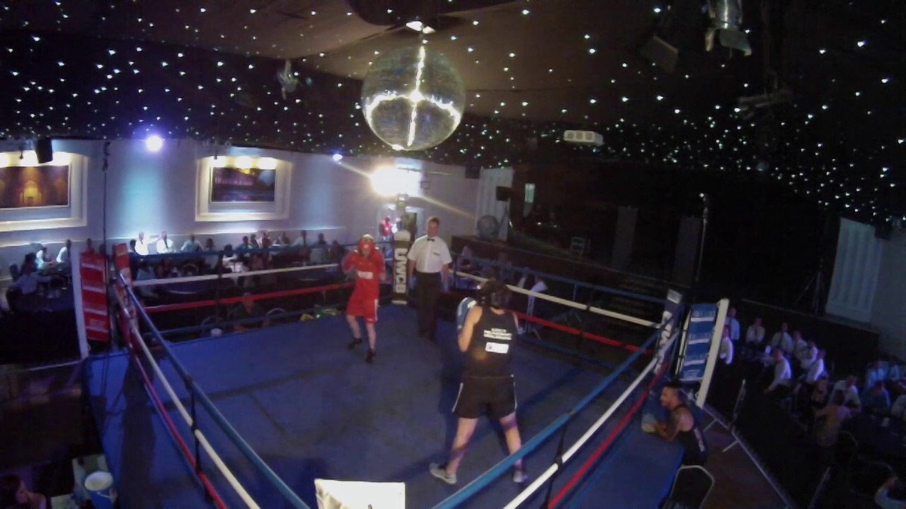 Ultra White Collar Boxing | Bath | George Stone VS Lucy Holubova - YouTube