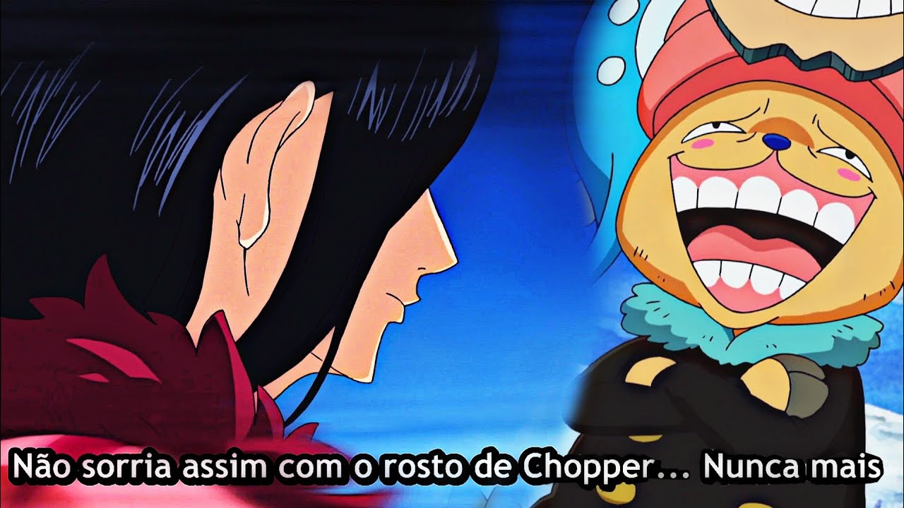 🇧🇷 ROBIN AMEAÇOU O "CHOPPER" DEPOIS DISSO! ~confia | One Piece - YouTube