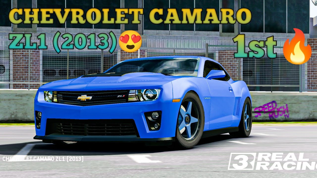Real Racing 3 Playing by Chevrolet CAMARO ZL1 (2013)😍 | - YouTube