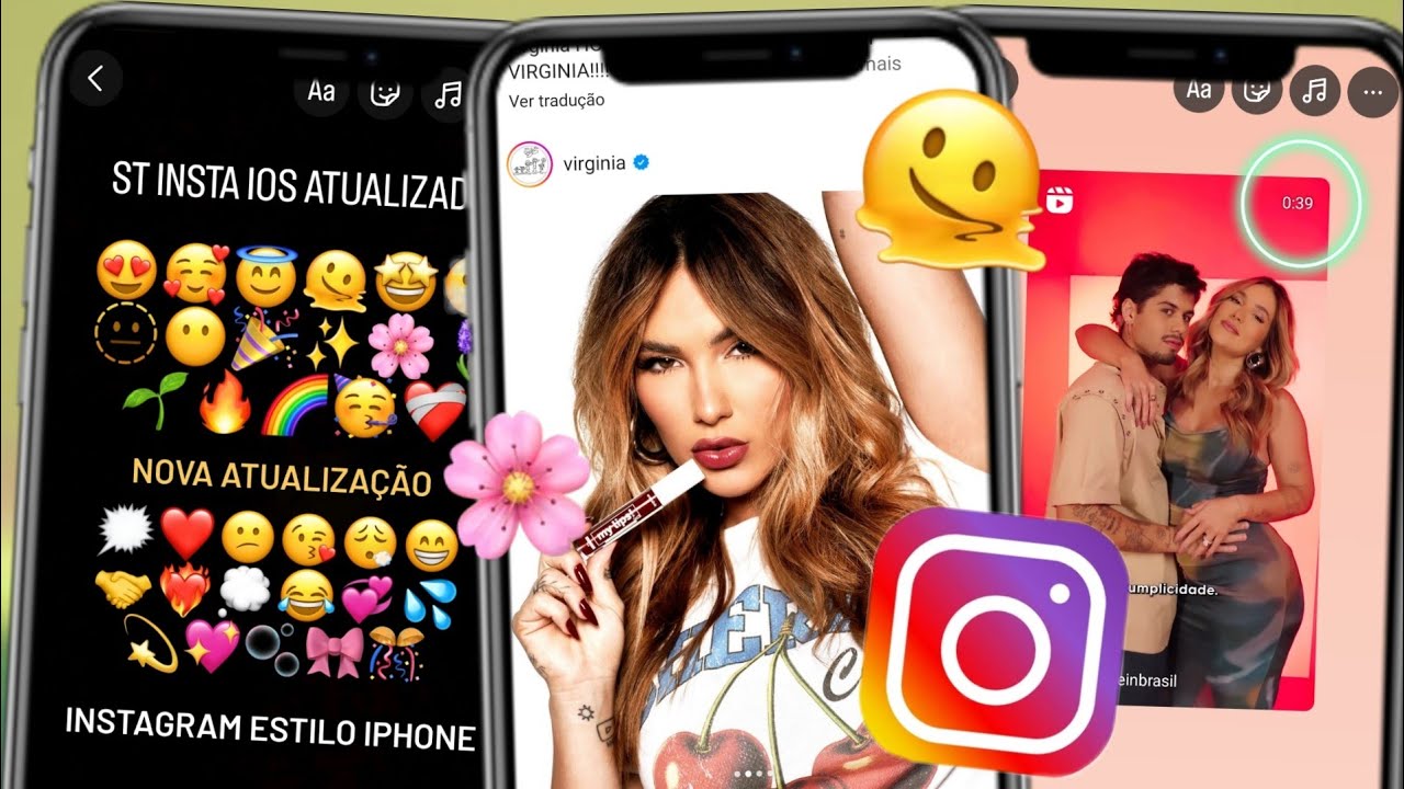 ST INSTA IOS 🥳 ATUALIZADO INSTAGRAM ESTILO IPHONE NO ANDROID + REPOST ...