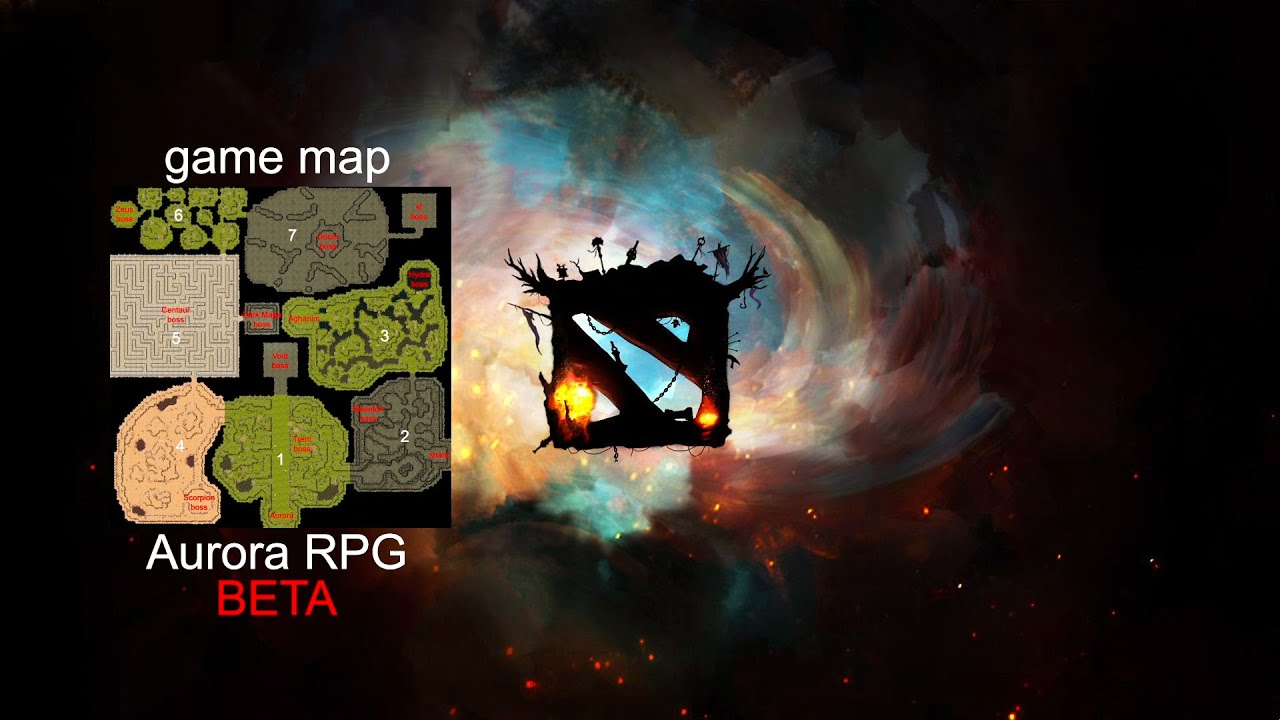 DOTA 2 AURORA RPG BETA - YouTube