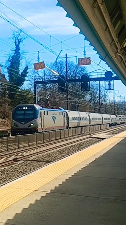 3/23 Amtrak Northbound Crescent train 20 at Halethorpe MD #shortvideo #shorts #short #video # ...