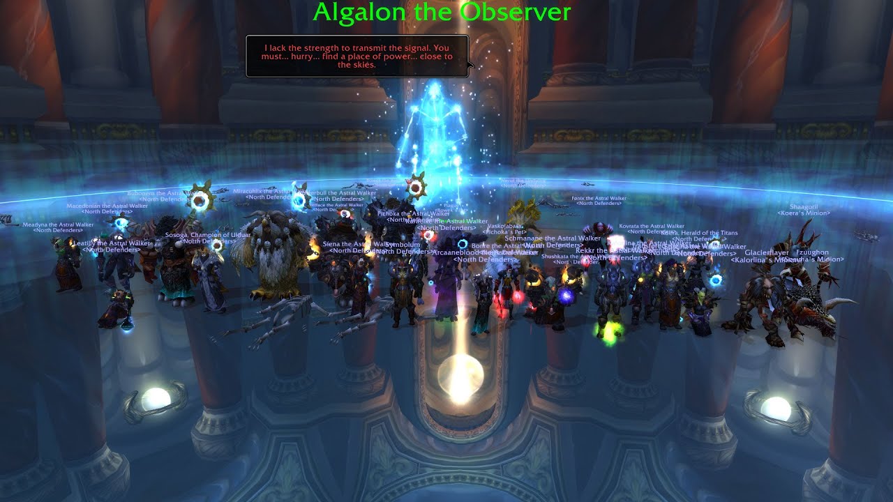 Algalon 25man #1 North Defenders - YouTube