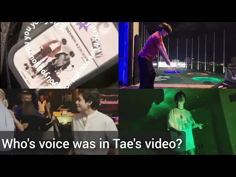 Taekook Analysis: Taehyung's Recent Instagram And Twitter Video | Was That Jungkook With Taehyung?