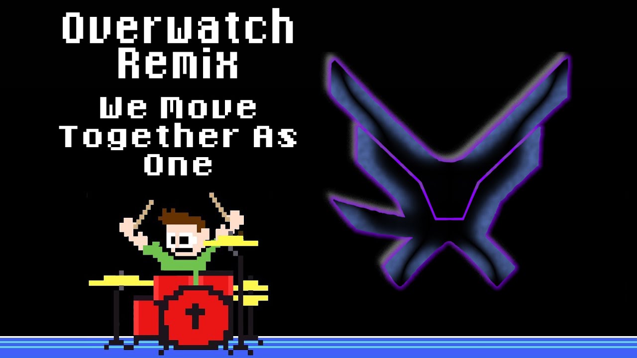 Andromulus' Overwatch Remix - We Move Together As One (Blind Drum Cover ...