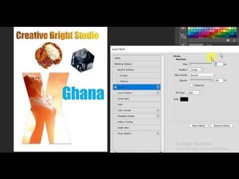Working with Layer Styles #graphicdesigning #posterdesign #trending - YouTube